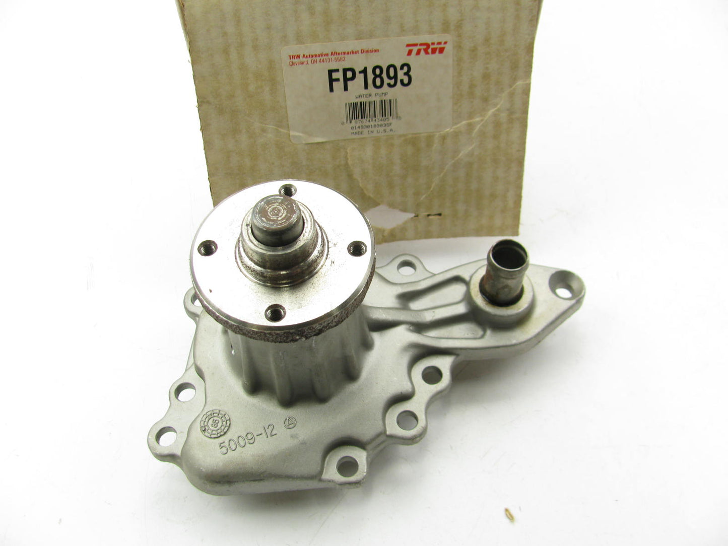 TRW FP1893 Engine Cooling Water Pump 1985-86 Chevy Chevette DIESEL 1.8 ...
