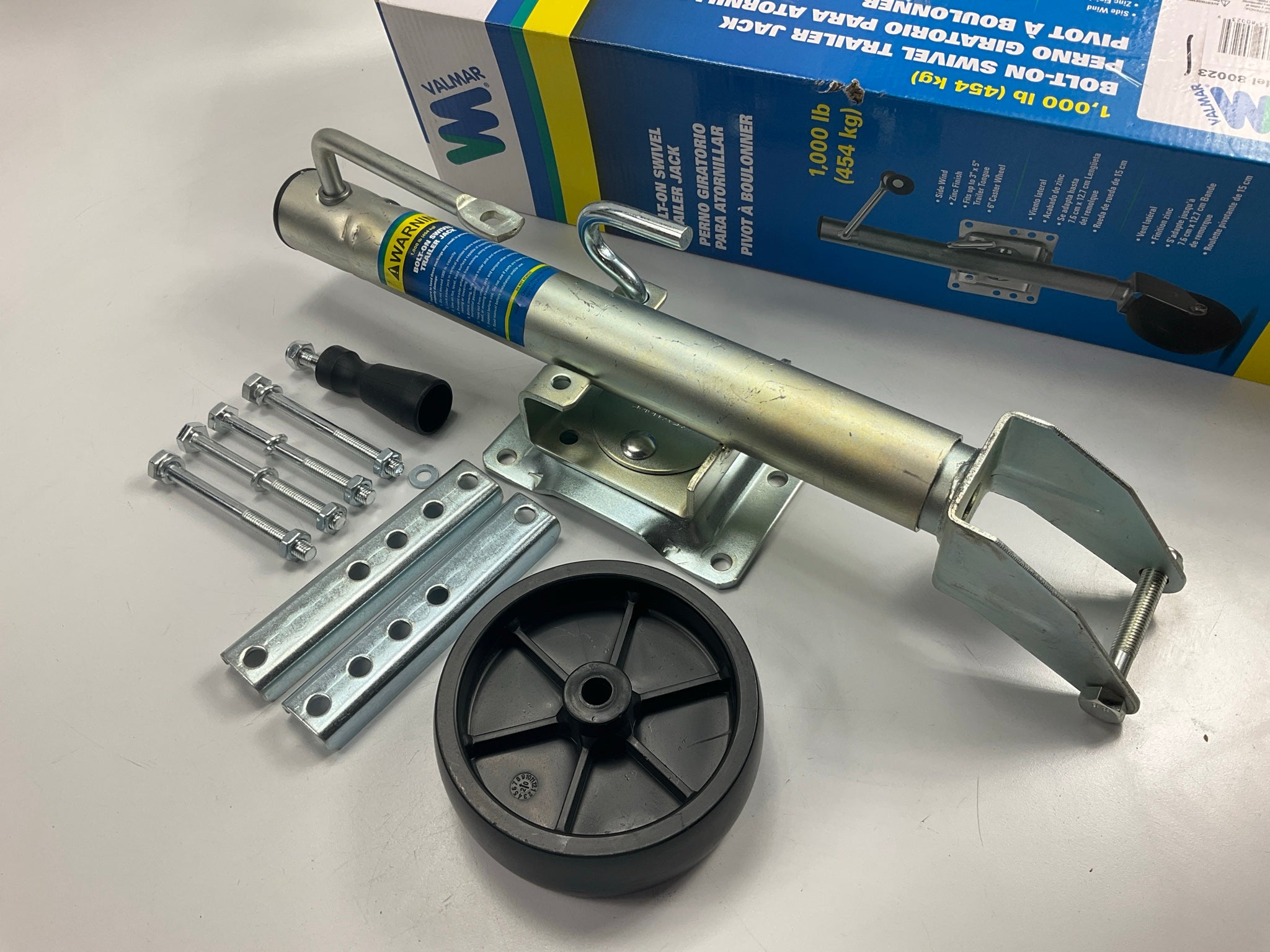 Valmar Boat Trailer Jack Marine Heavy Duty Swivel Mount Tongue Jack, 1 ...