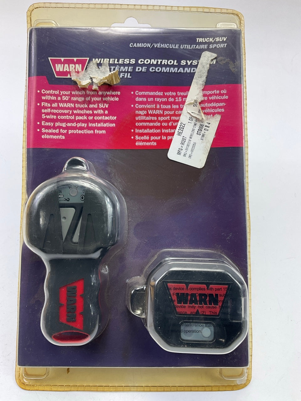 Warn 90287 Winch Wireless Remote Control System – Spark Surplus Auto Parts