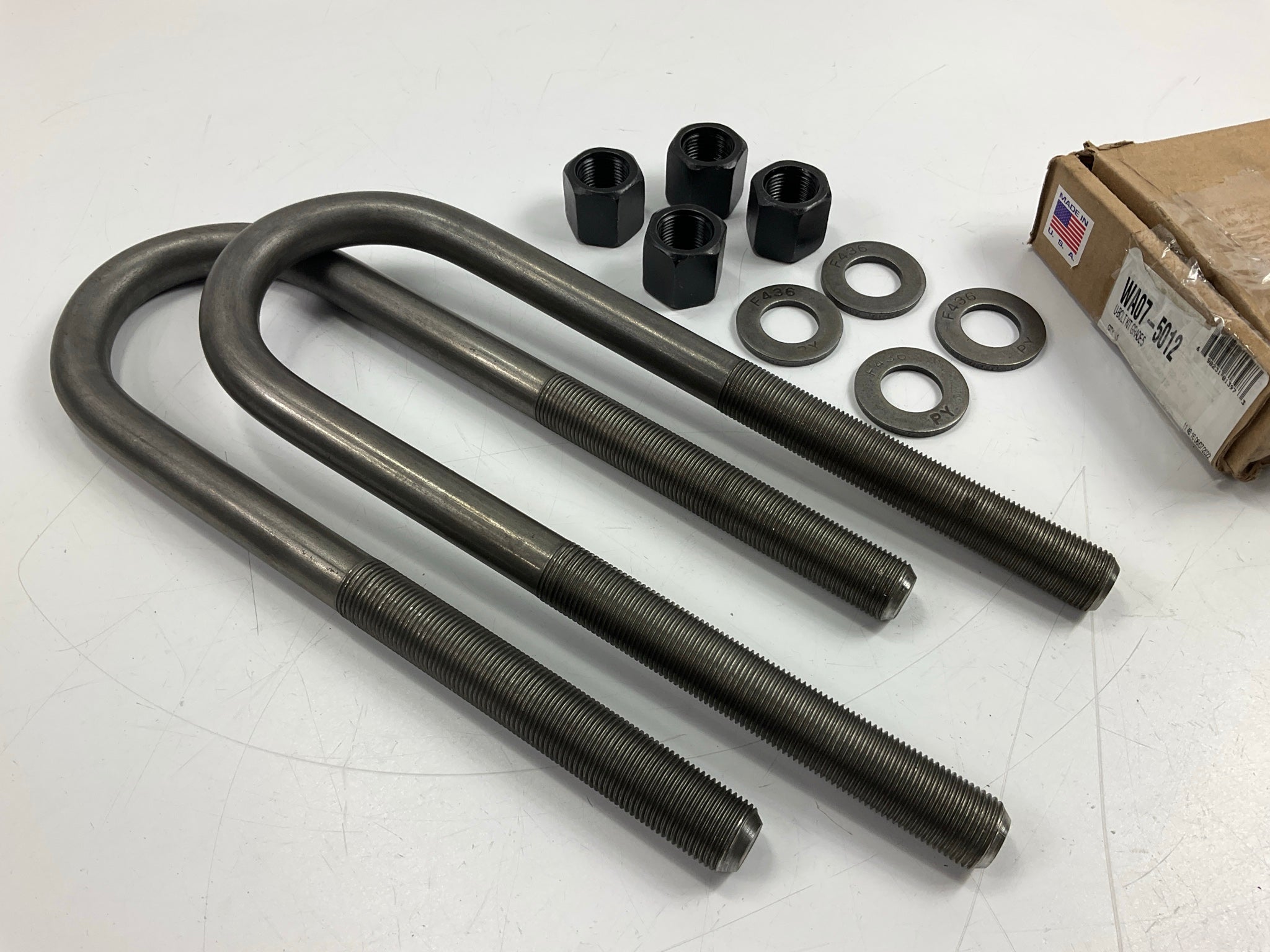 World American WA07-5012 Leaf Spring HD U-Bolt Kit For Hutchens, Reyco ...